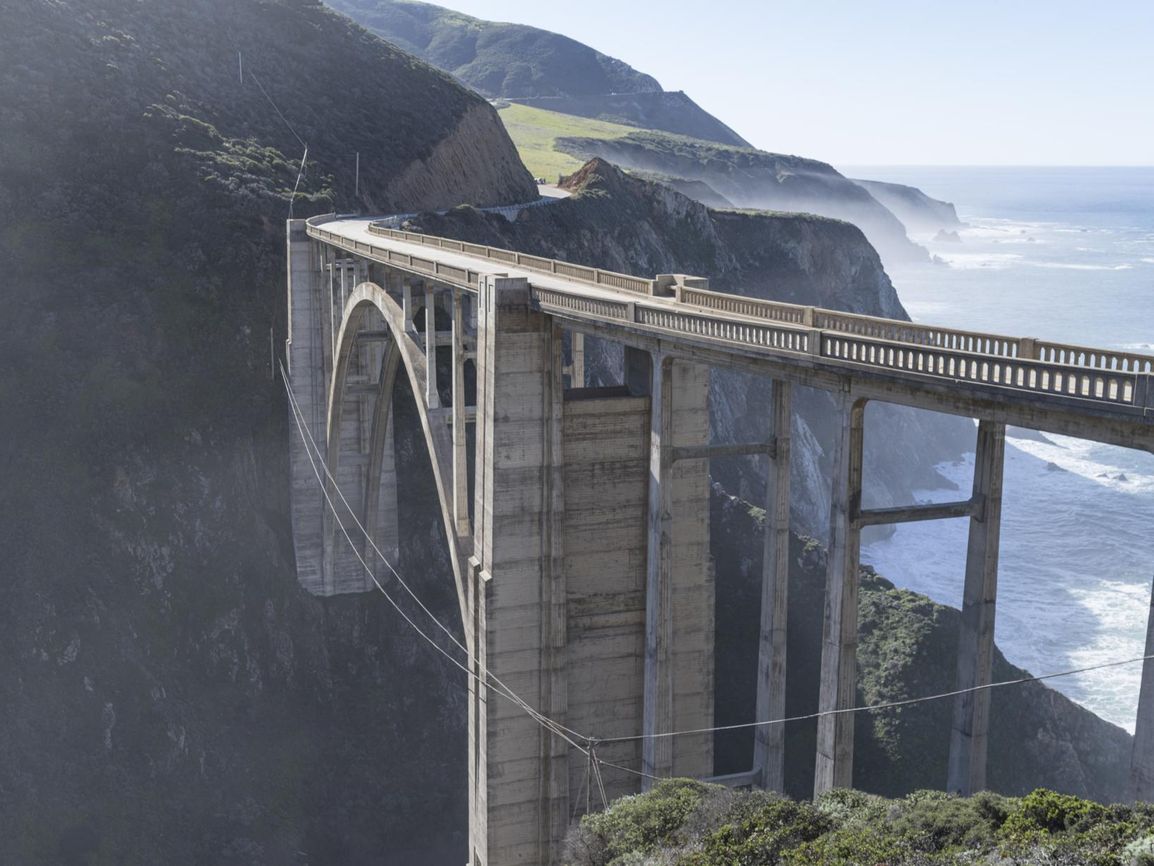 Big Sur Pacific Coast Highway Bridge