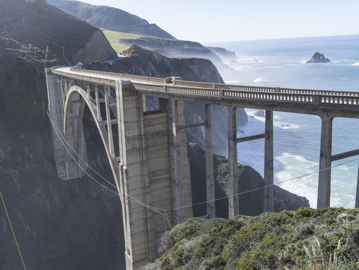 Big Sur Pacific Coast Highway Bridge