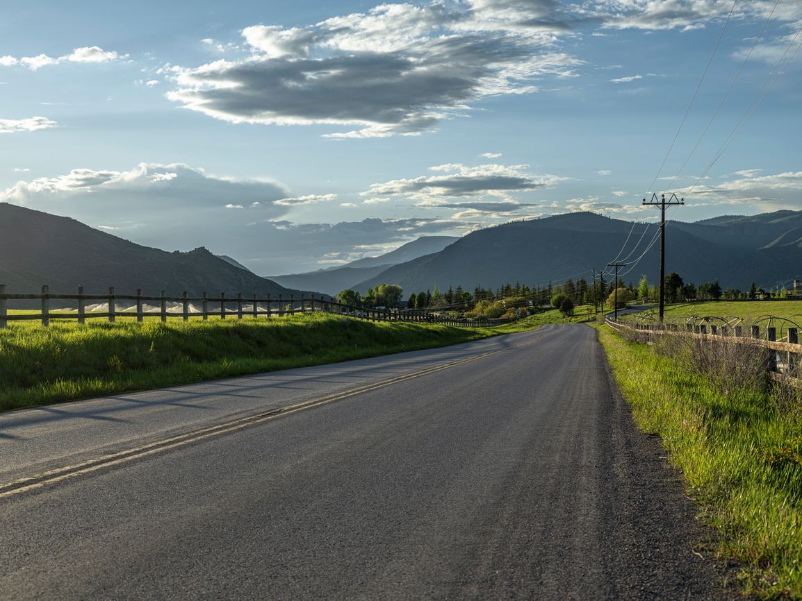 Colorado, USA: Rural Landscape at Dawn