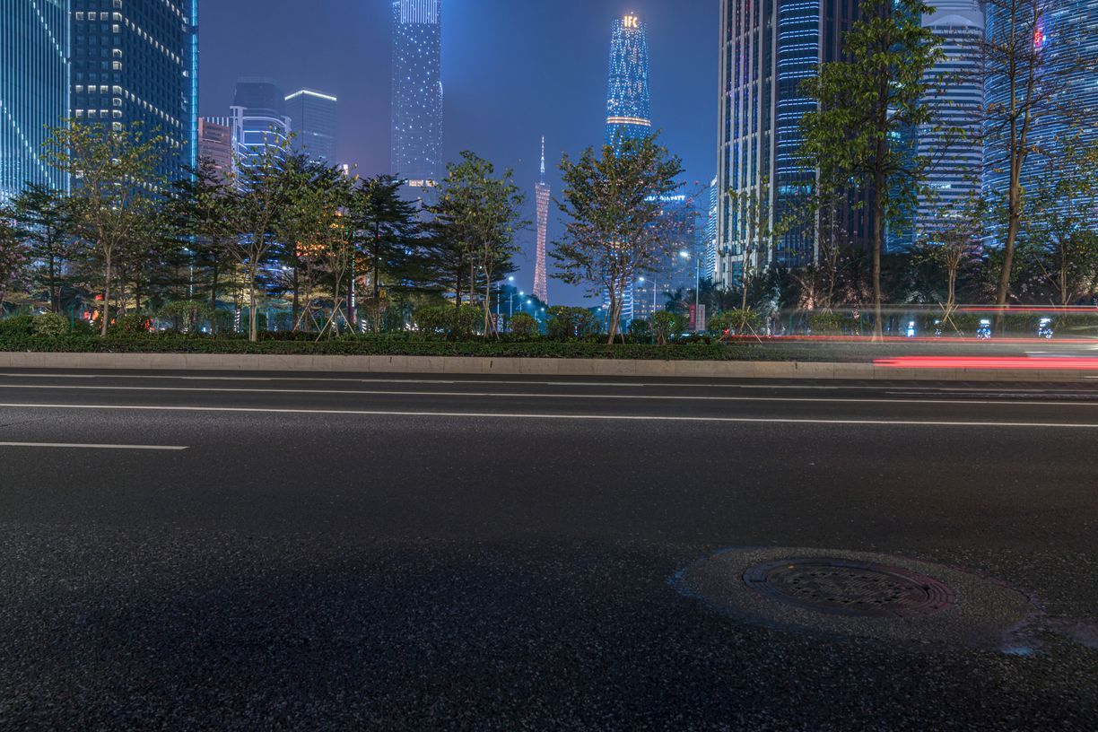 Futuristic City in Guangzhou, China