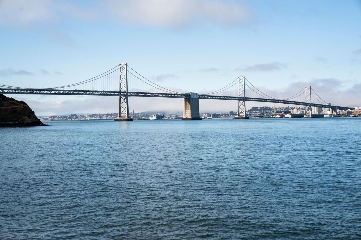 Golden Gate Bridge Over Coastal Water in San Francisco