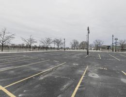 Detroit, USA: A Parking Lot with Multiple Empty Areas HDRi Maps and ...