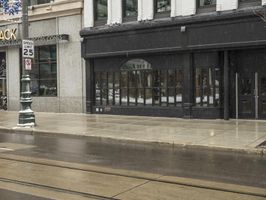 Rain-Soaked Streets of Downtown Detroit HDRi Maps and Backplates