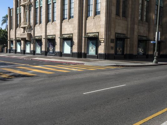 Street Corner Buildings: An Urban Design in Los Angeles - HDRi Maps and ...