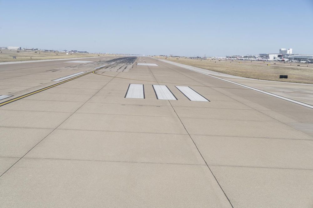Aerial View of Dallas International Airport Runway - HDRi Maps and ...