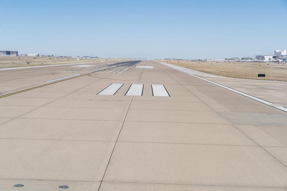 Aerial View of Dallas International Airport Runway - HDRi Maps and ...