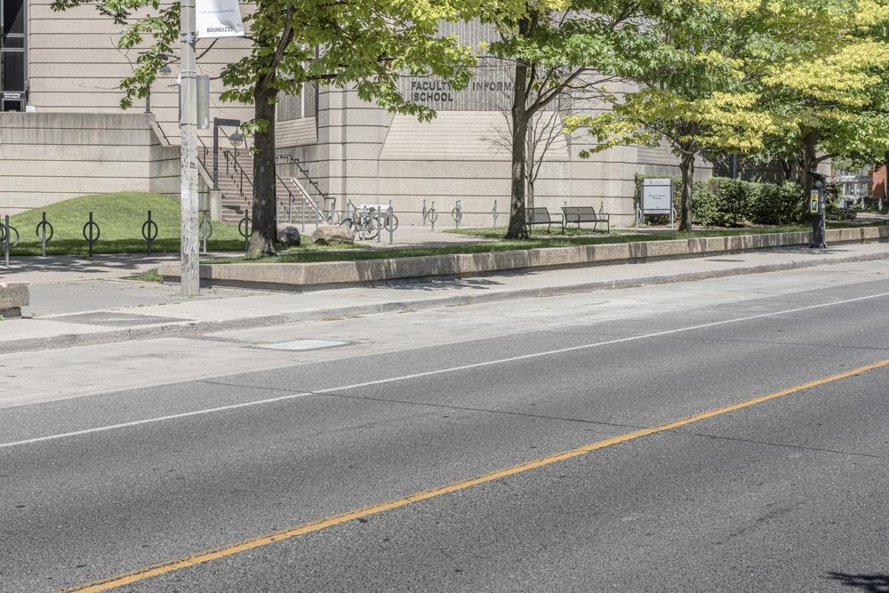 Asphalt Roads in Toronto's Residential Neighbourhood