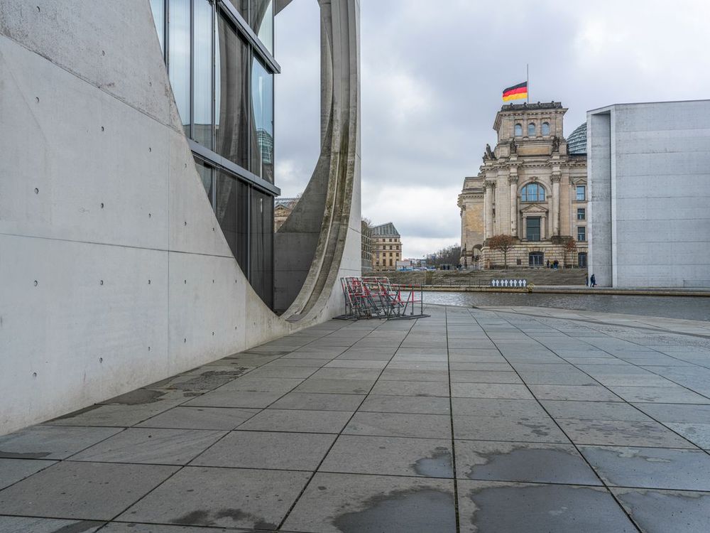 Modern Architecture in Berlin, Germany - HDRi Maps and Backplates