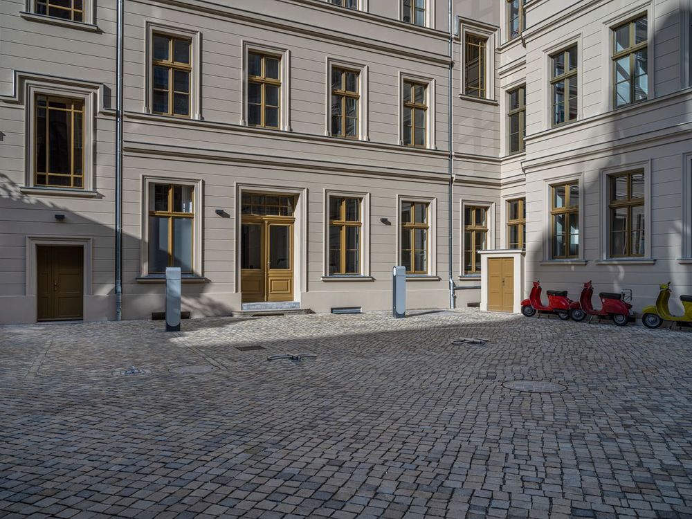 Berlin Residential Area with Classic Architecture