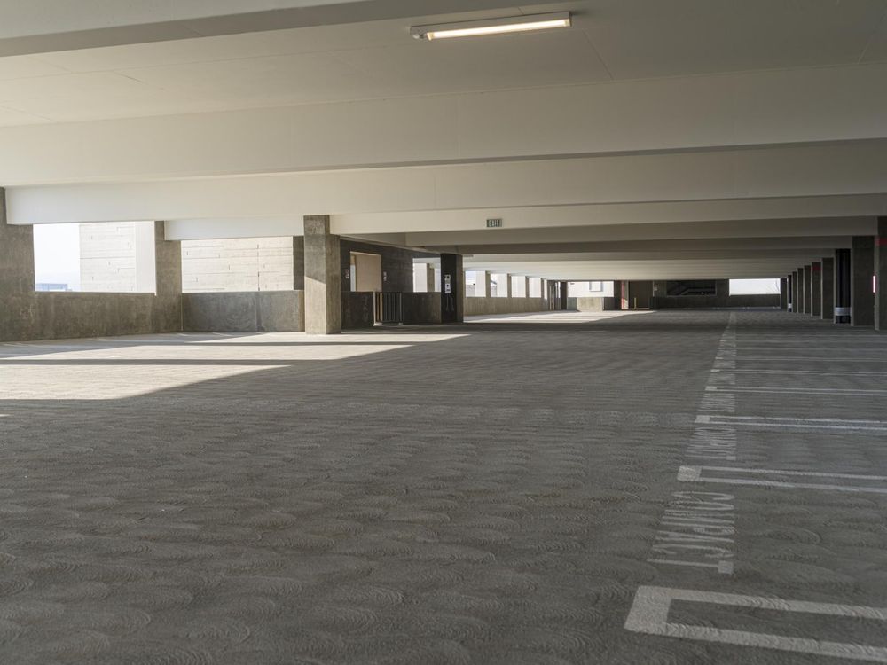 California Parking Garage with Shaded Flooring - HDRi Maps and Backplates