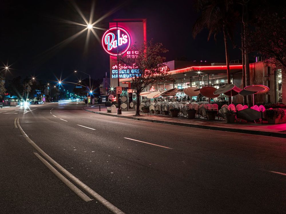 California Street Light: Illuminating the Nighttime Sky - HDRi Maps and ...