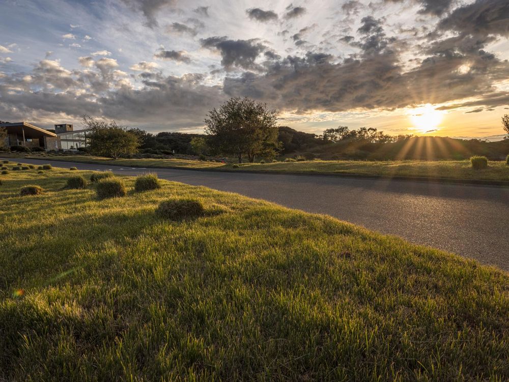 California Sunset Over Golf Course and Suburban House - HDRi Maps and ...