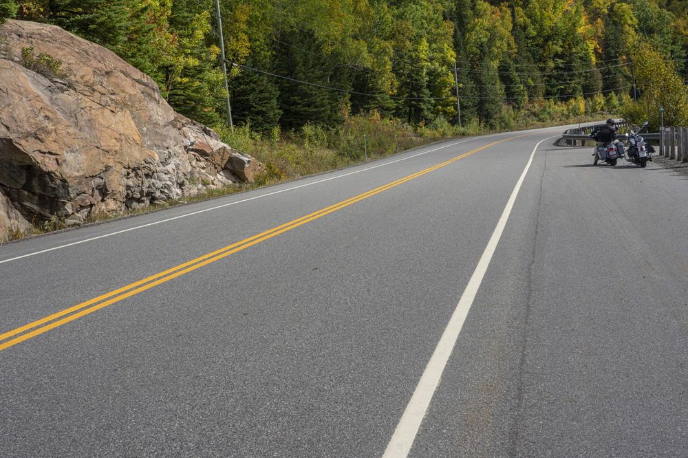 Canadian Asphalt Road in Ontario - HDRi Maps and Backplates