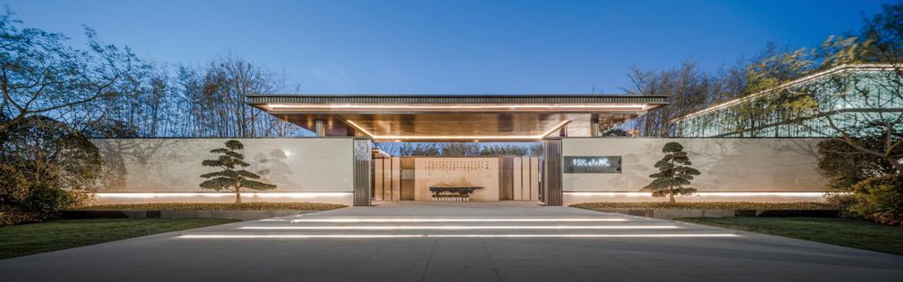 China's Suburban Residential Area at Dawn - HDRi Maps and Backplates