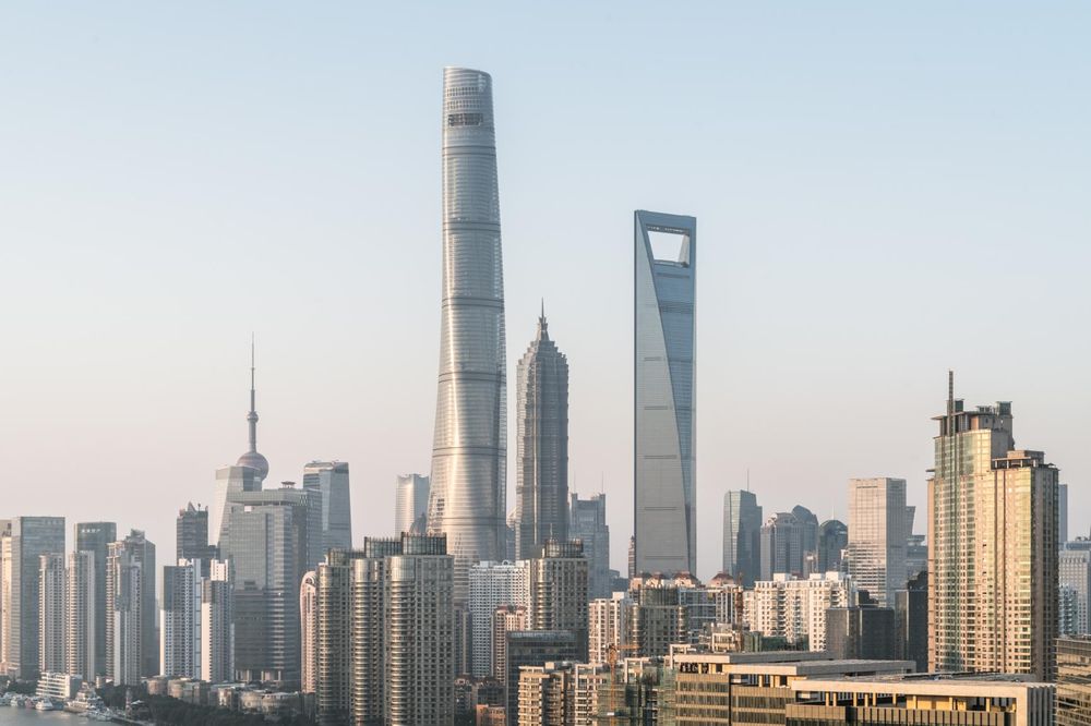 China: Urban Metropolis with High-rise Skyscrapers - HDRi Maps and ...