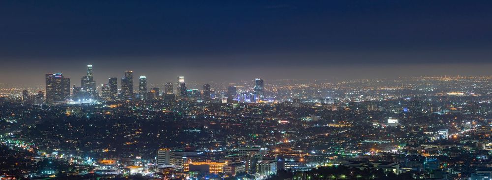 City Overview: Los Angeles from Above - HDRi Maps and Backplates