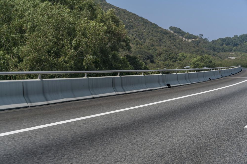 Concrete Bridge on Highway in Hong Kong, Asia - HDRi Maps and Backplates
