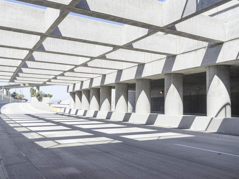 Concrete structures underpass in Los Angeles, USA - HDRi Maps and ...