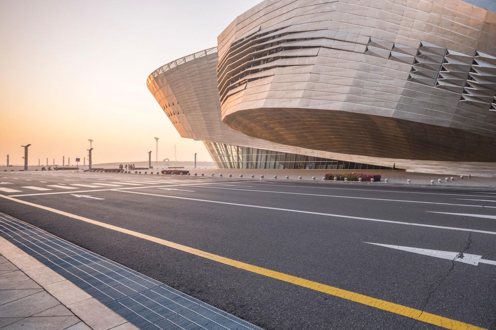 Dalian City at Dawn: Enjoy the Beautiful Sunrise - HDRi Maps and Backplates