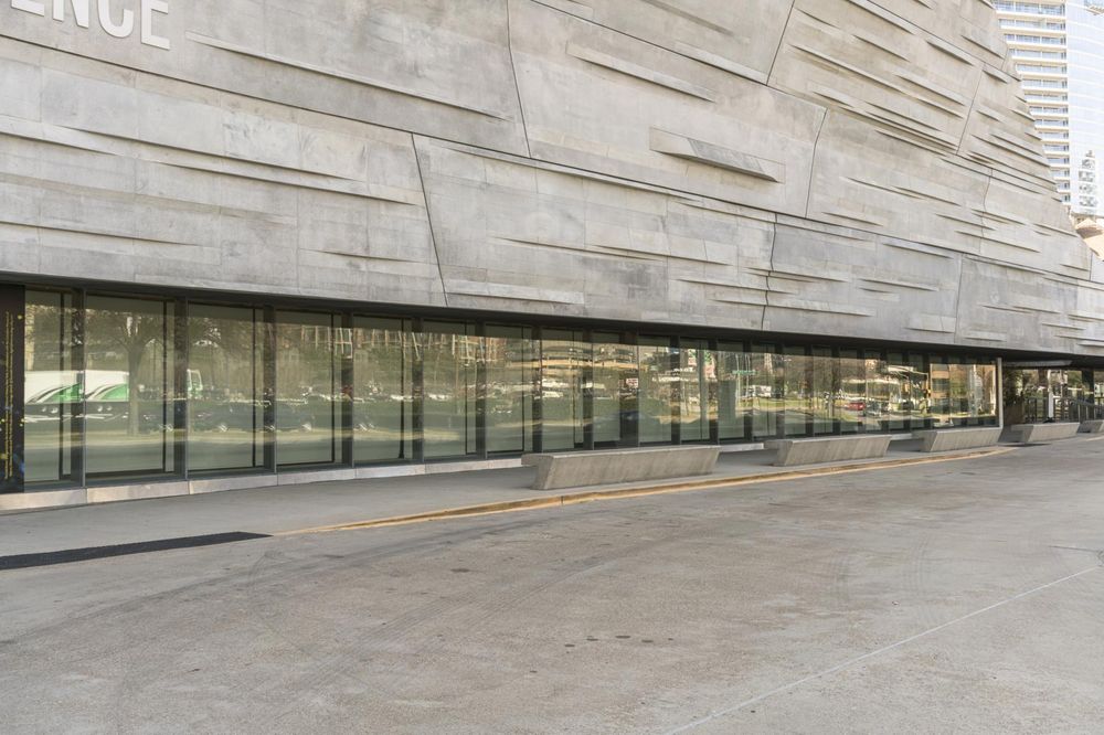 Dallas Urban Design with Sleek Glass Facade
