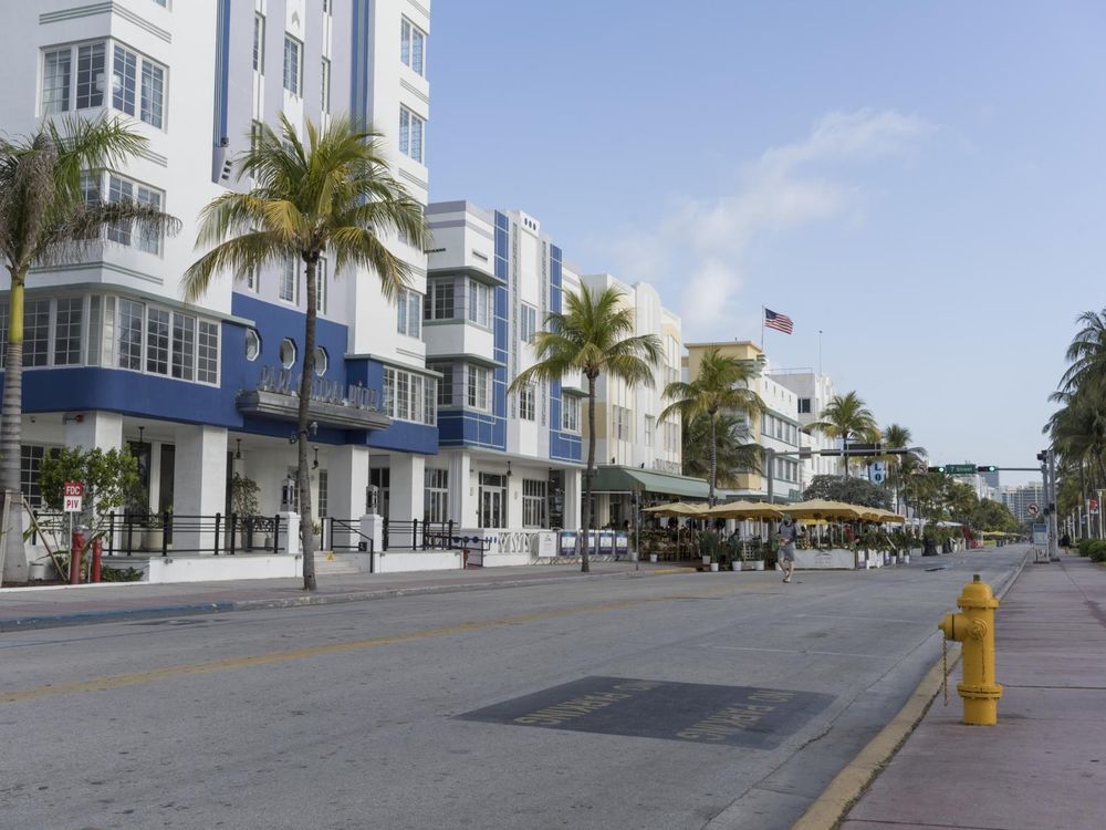 Dawn in Miami Beach: Exploring a Residential Neighborhood in Florida ...