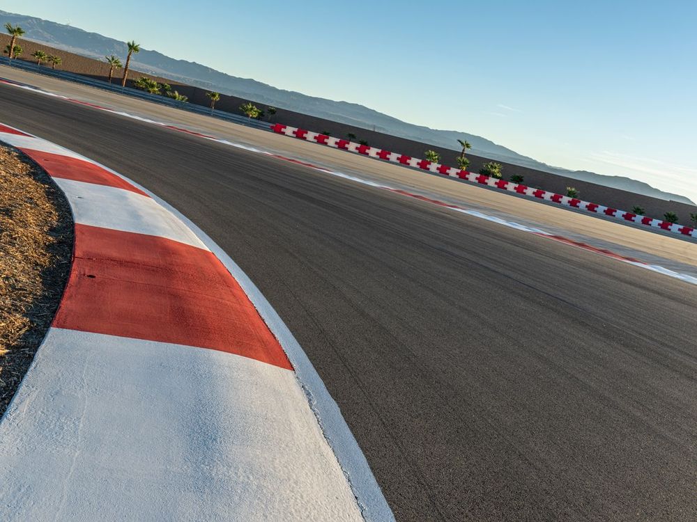 Dawn Racing Track Curving Through the Landscape - HDRi Maps and Backplates