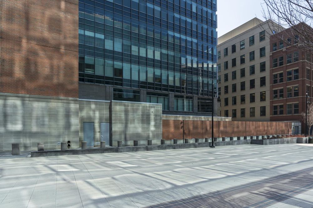 Denver Mixed-Use Building Plaza Urban Design - HDRi Maps and Backplates