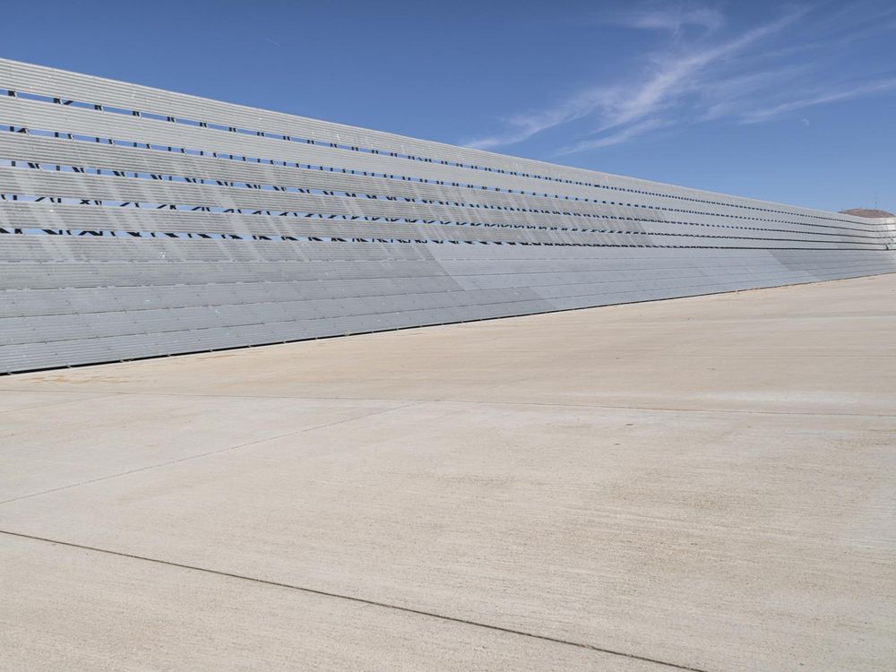 Empty Concrete Area with Small Squares at the End - HDRi Maps and ...