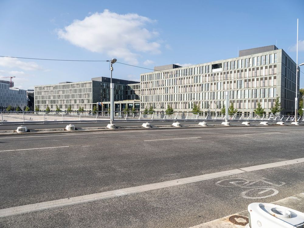 View of Empty Street in Berlin with Traffic and Buildings - HDRi Maps ...