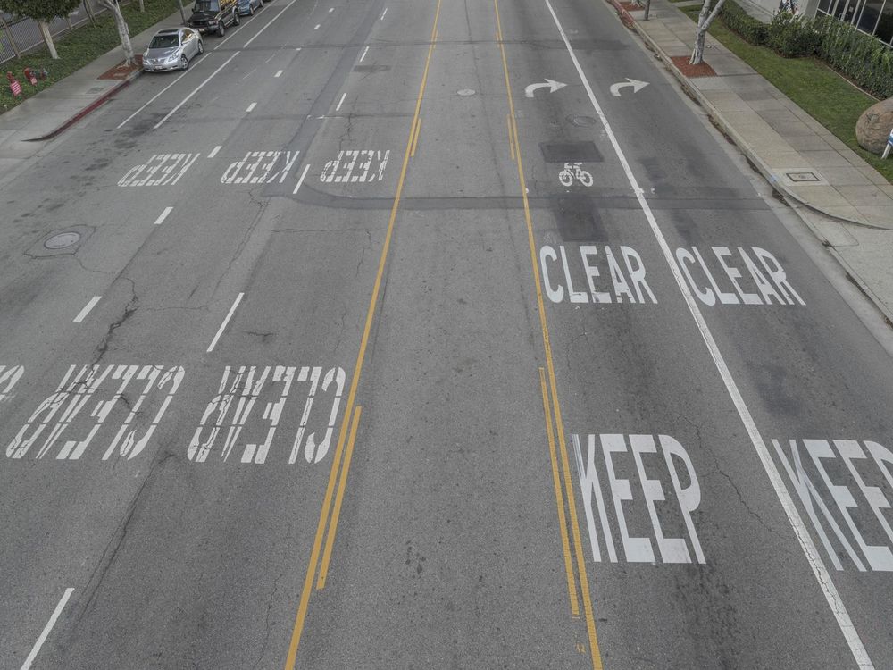 Empty Street View in Downtown Los Angeles - HDRi Maps and Backplates