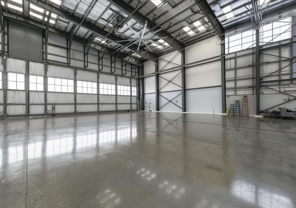 Empty Warehouse with Natural Lighting - HDRi Maps and Backplates