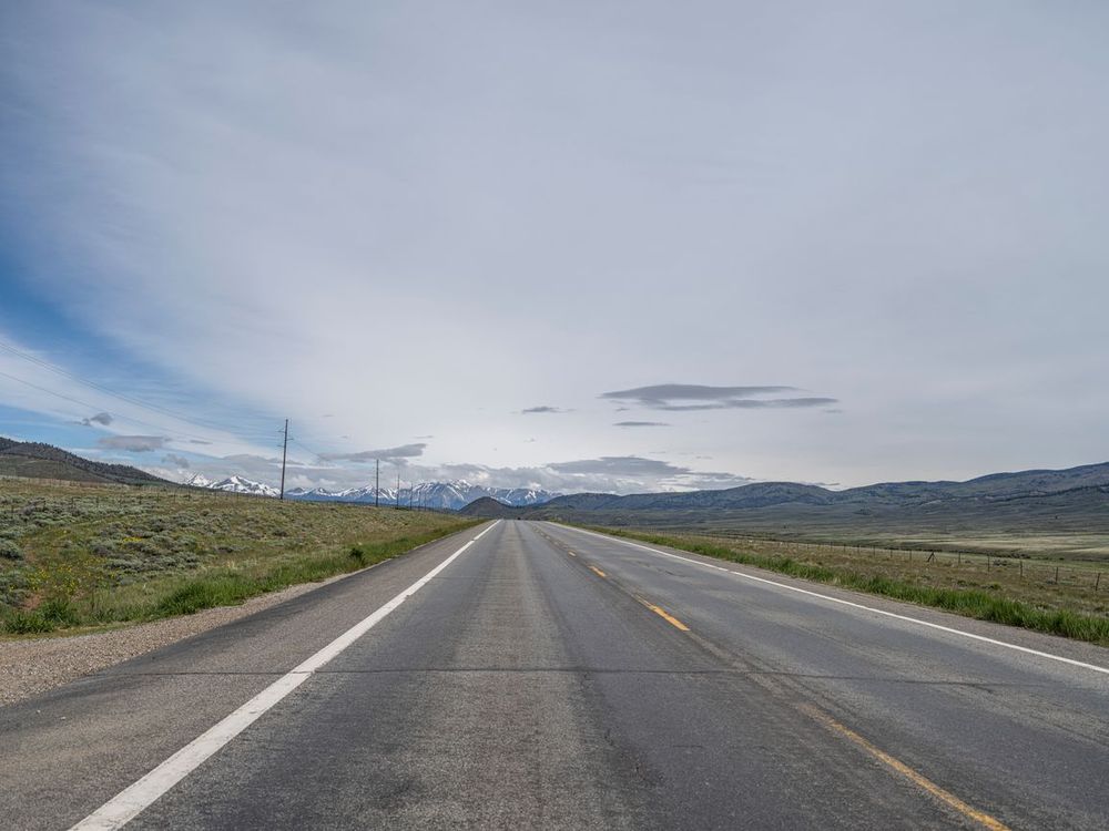 Endless Road in Colorado, USA: Exploring the Rural Landscape - HDRi ...