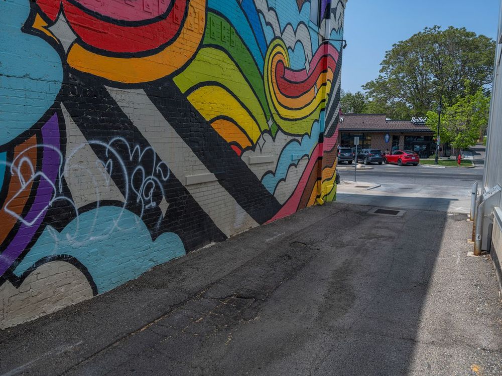 Graffiti Wall in Art District, Salt Lake City, Utah, USA - HDRi Maps ...