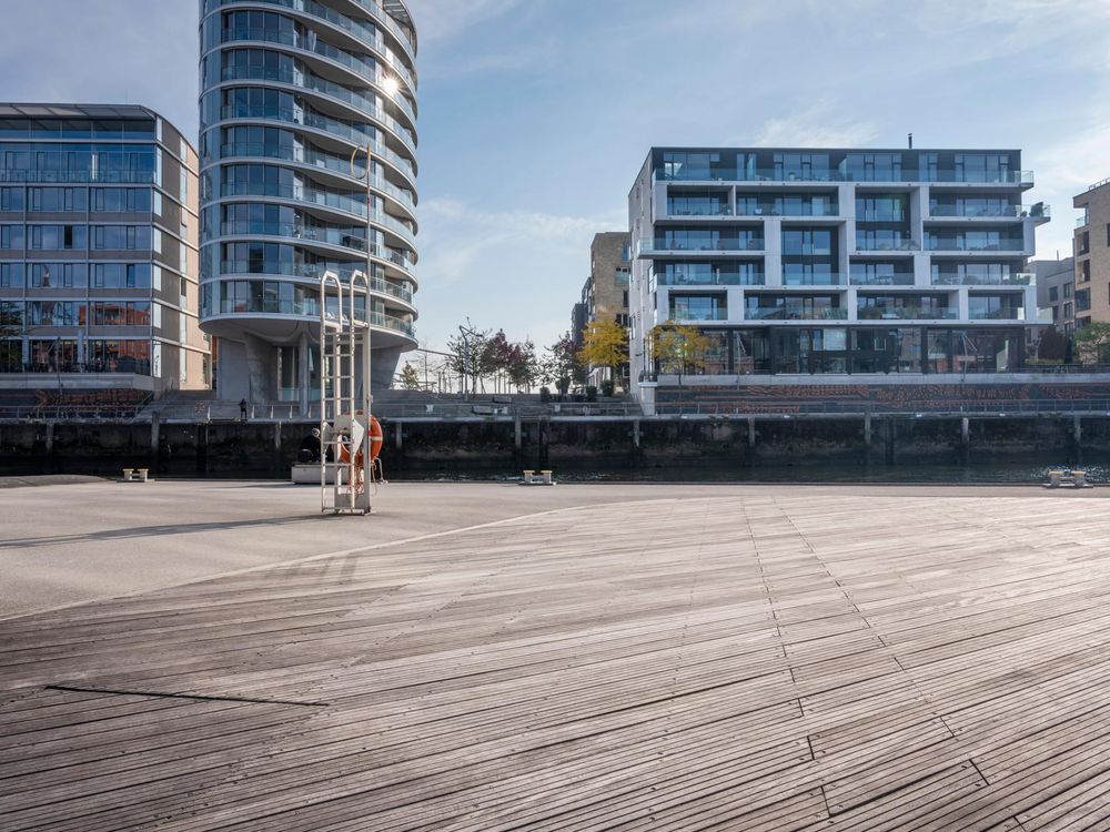 Harbor Pier in Europe: A Spacious and Open Area - HDRi Maps and Backplates