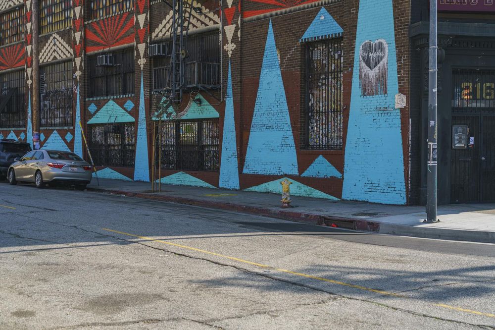 Los Angeles California Street Art Graffiti - HDRi Maps and Backplates