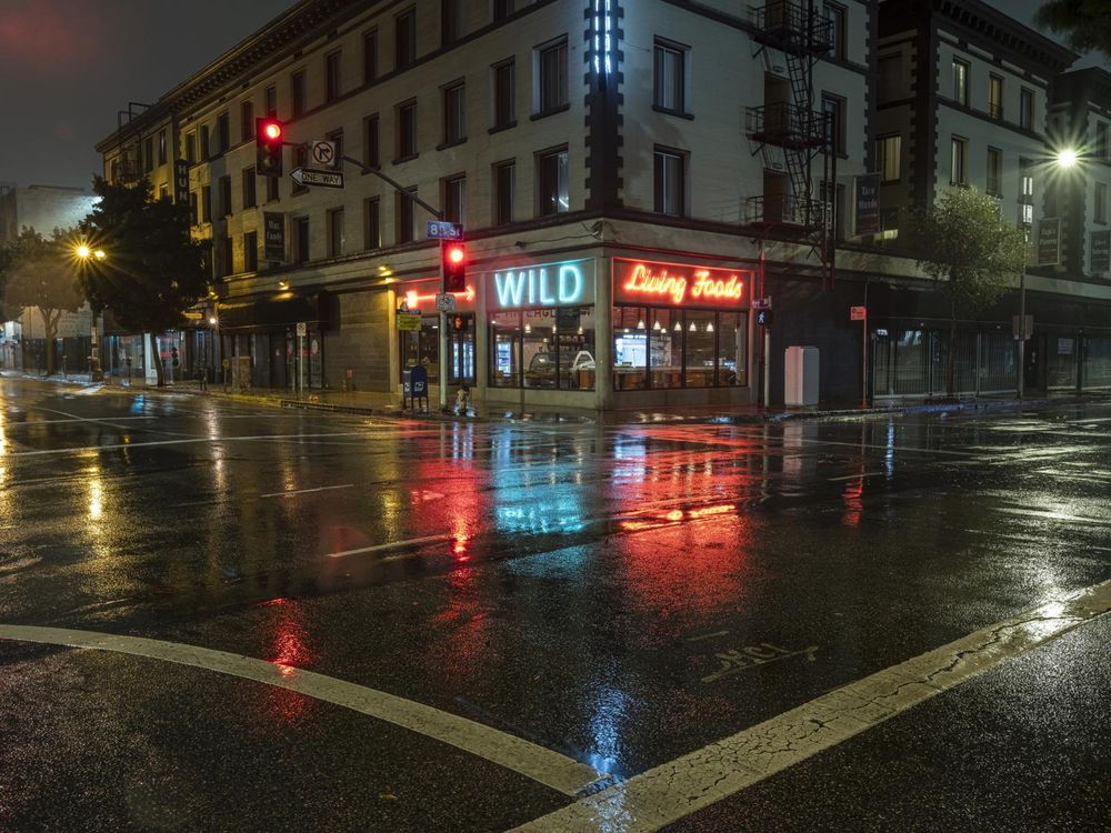 Los Angeles Cityscape: Night Life in the Metropolitan Area - HDRi Maps ...