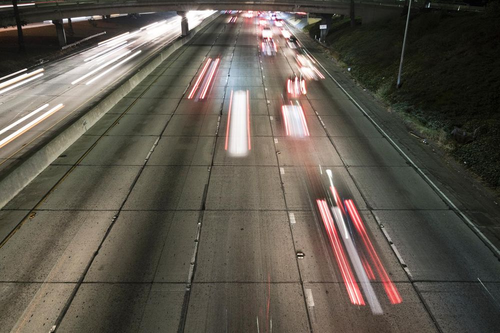 Nighttime View of Los Angeles Cityscape, California, USA - HDRi Maps ...