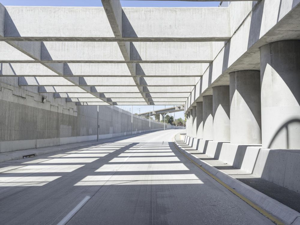 Los Angeles Urban Architecture Underpass Bridge - HDRi Maps and Backplates