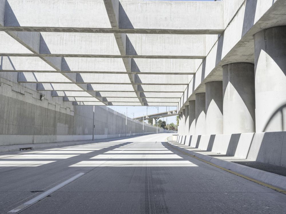Los Angeles Urban Architecture Underpass Bridge - HDRi Maps and Backplates
