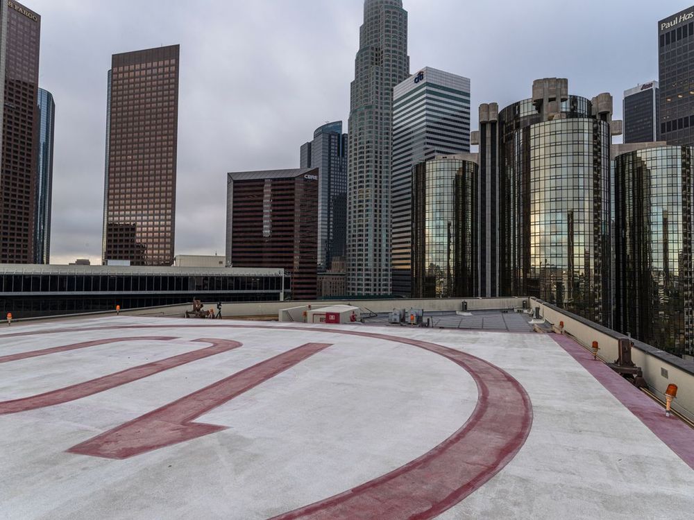 Los Angeles Urban Design: Futuristic Office Buildings - HDRi Maps and ...