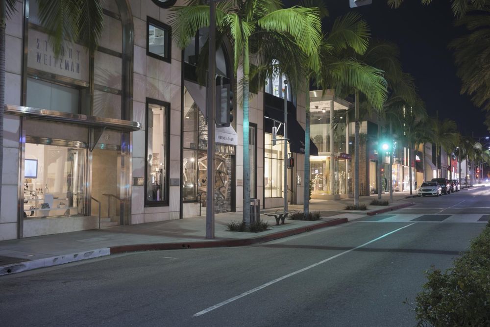 Los Angeles: Urban Street Light Illuminating the City - HDRi Maps and ...