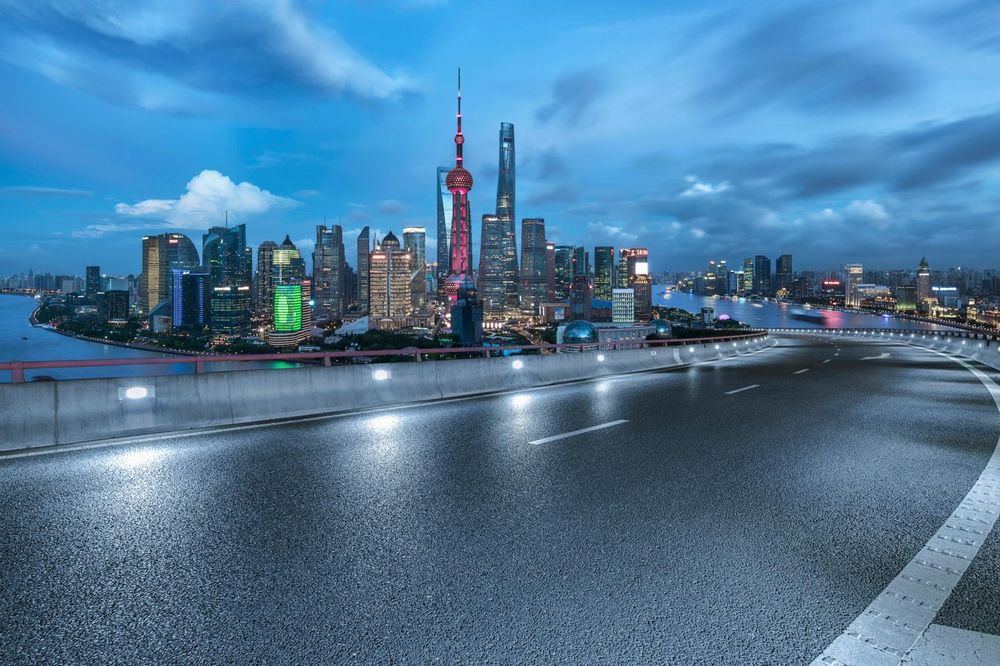 Modern Architecture in Shanghai: A City View - HDRi Maps and Backplates
