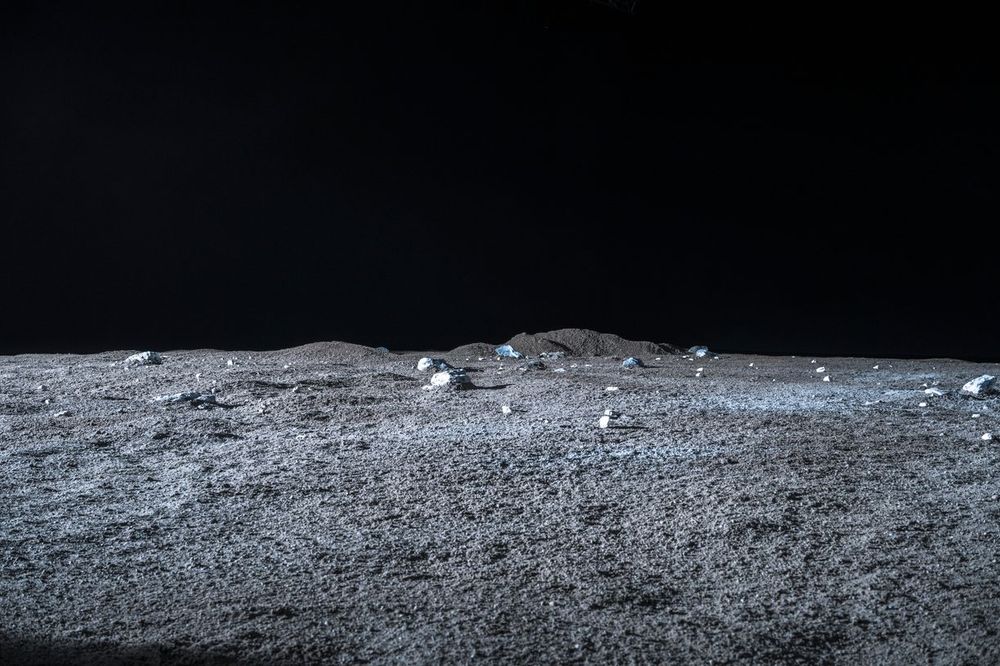 Moon surface with objects and equipment - HDRi Maps and Backplates