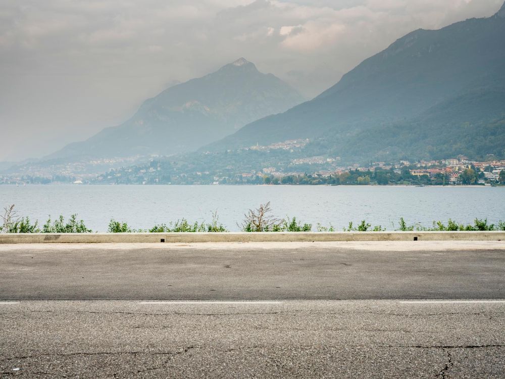 Mountain Road Overlooking Lake: Parking Lot in Italy - HDRi Maps and ...