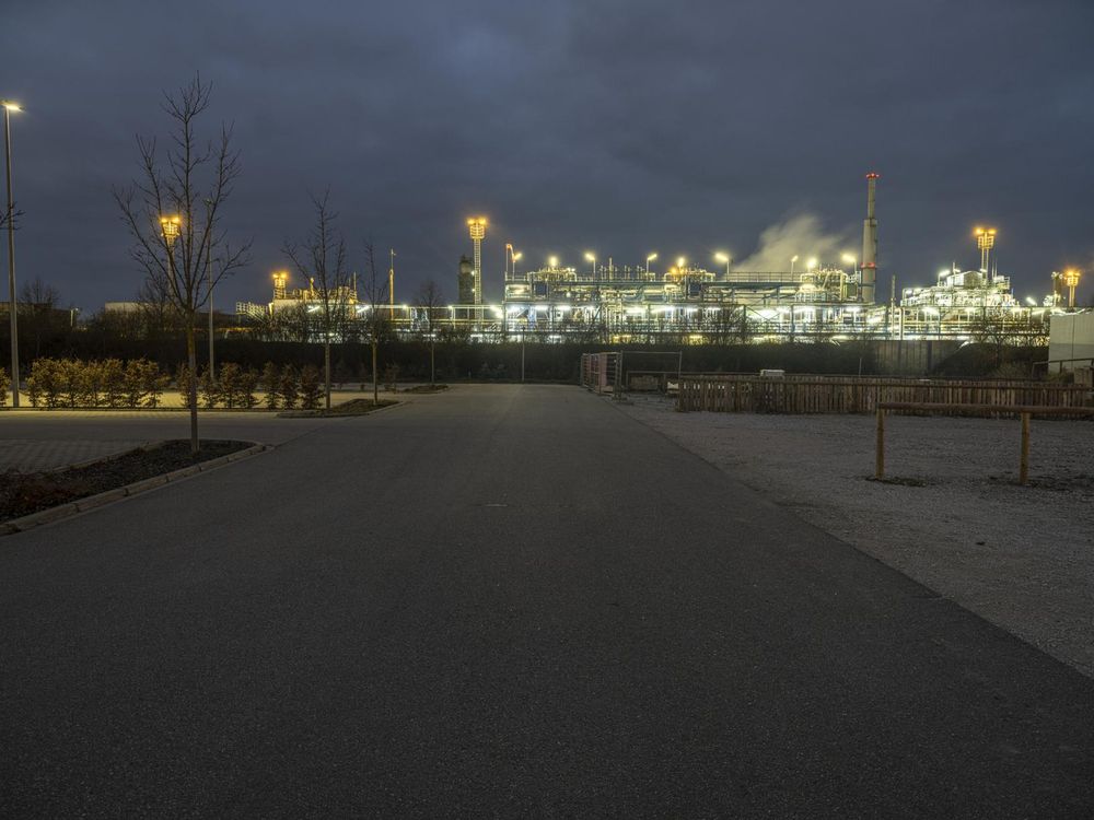 Night Time in Berlin, Germany: Neon Lights Illuminating the City - HDRi ...