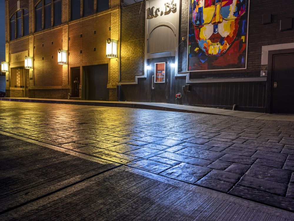 Nighttime in Detroit: City Lights Illuminating the Streets - HDRi Maps ...