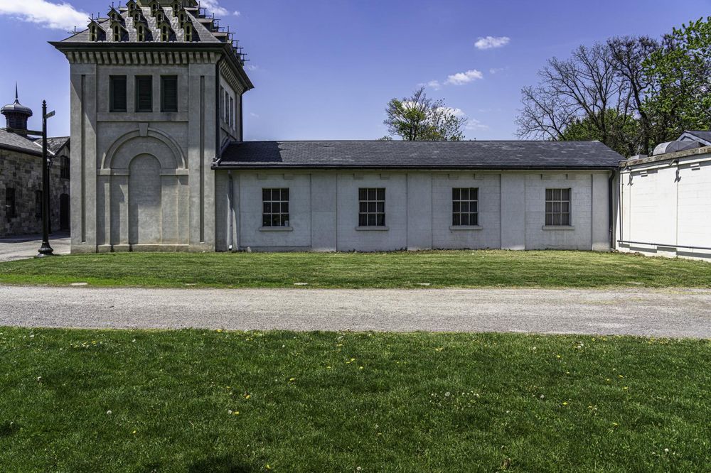 Rural Road in Ontario: Tree-Lined Path Under Clear Skies - HDRi Maps ...