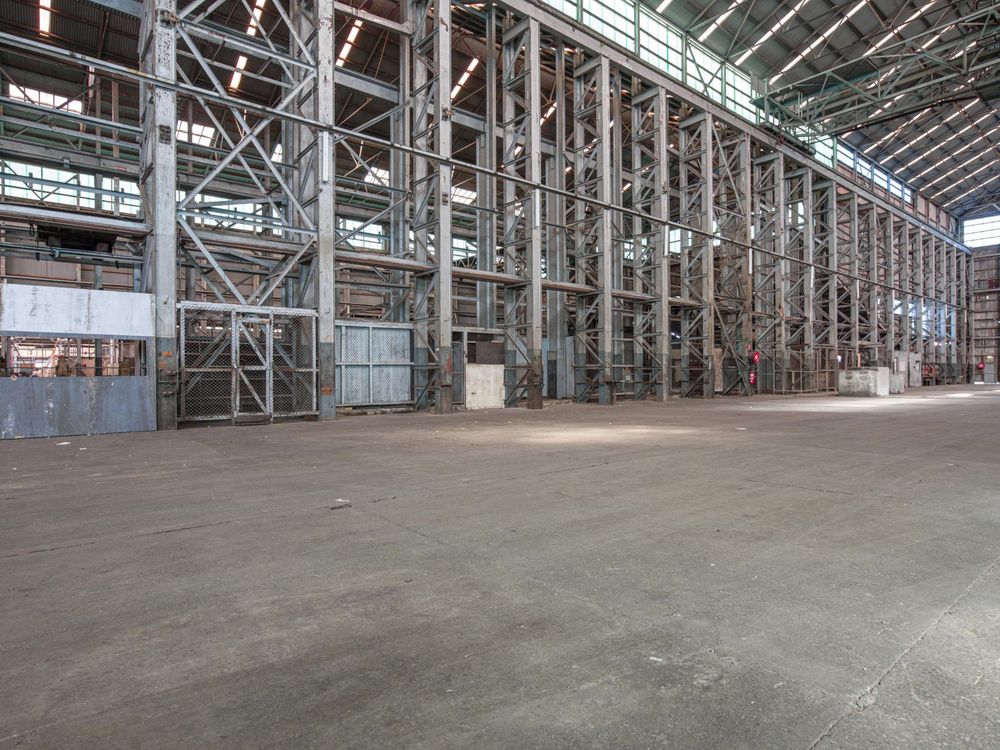 Open Space Warehouse with Concrete Floor and Windows - HDRi Maps and ...