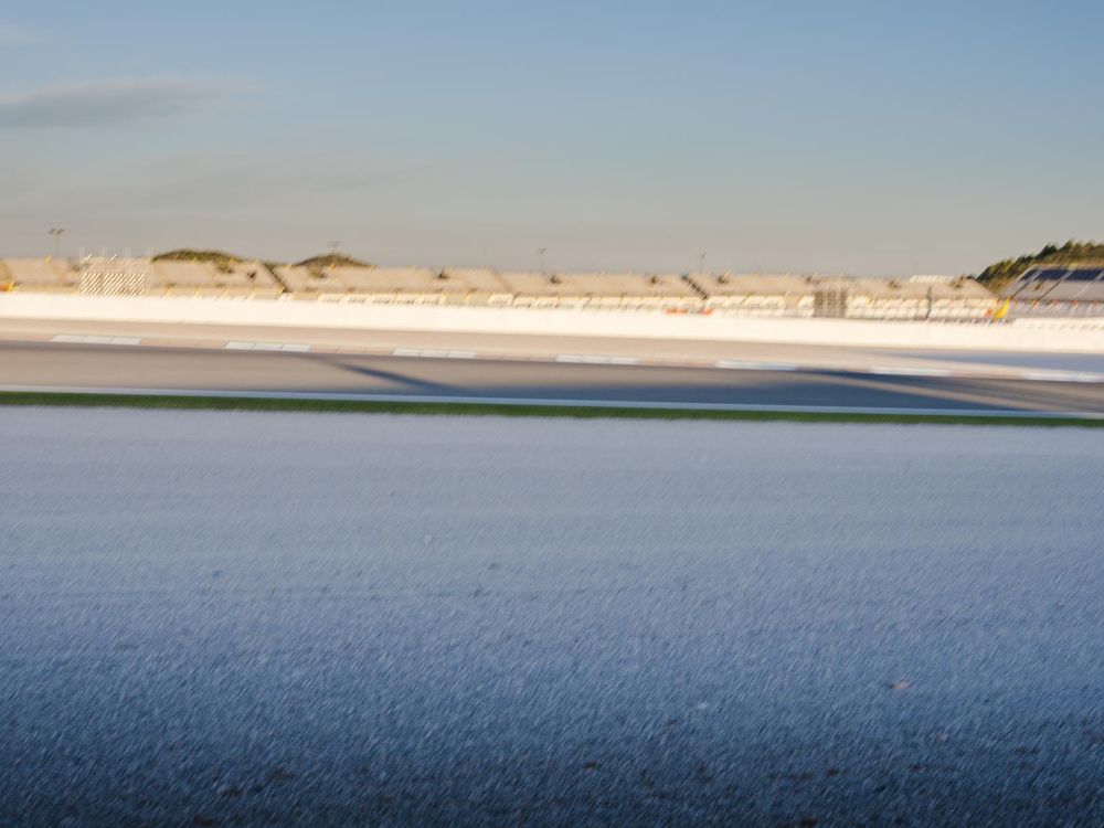 Race Track at Dawn in Valencia, Spain