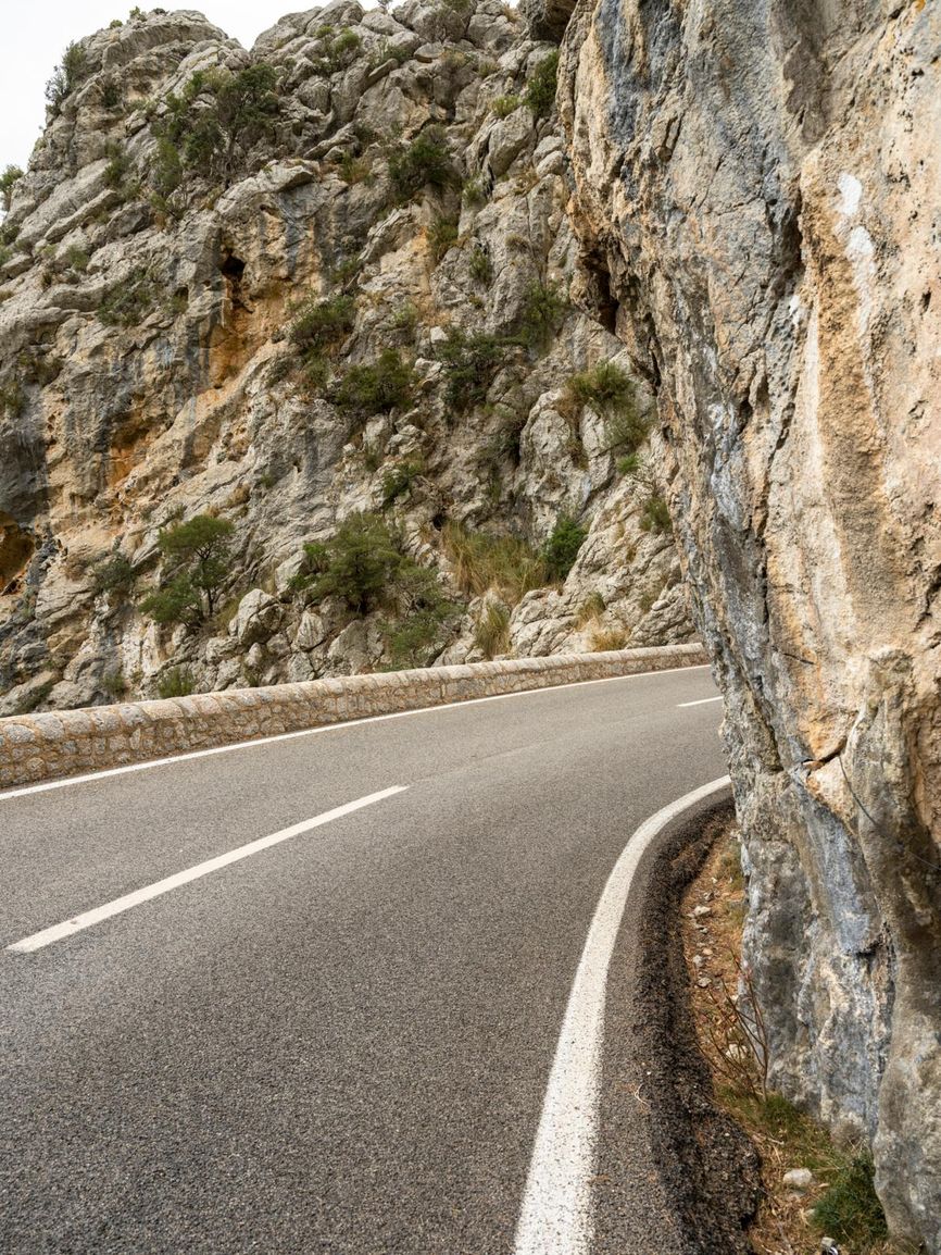 Road in Mallorca, Spain - HDRi Maps and Backplates